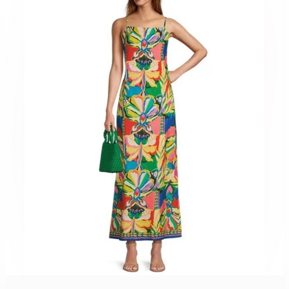 ANTONIO MELANI | Dresses | Antonio Melani Giulia Printed Linen Blend ...